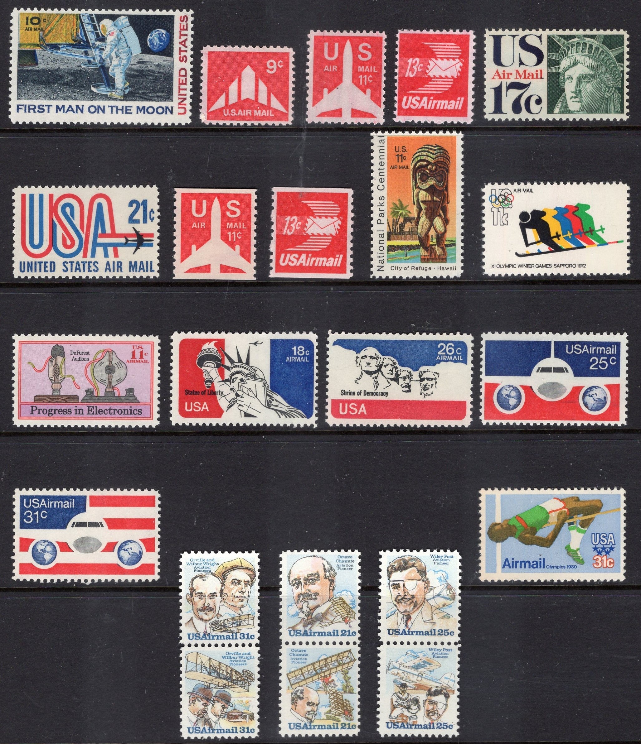 USA THEMATIC and CULTURAL COLLECTIONS – Frank Geiger Sr Stamps of the World